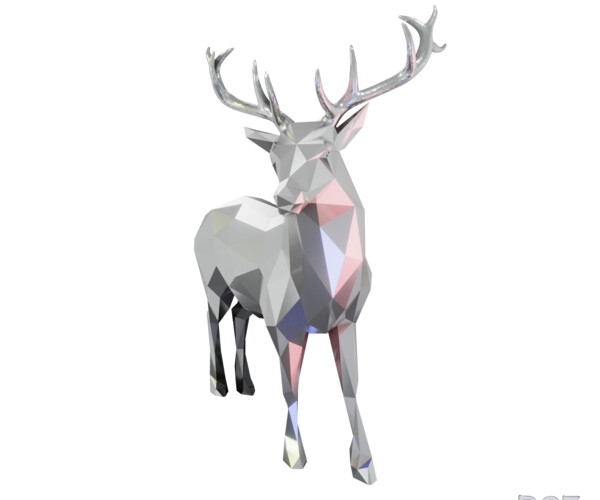 ArtStation - Reindeer 3D print model | Resources