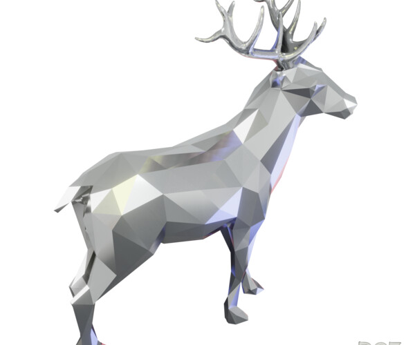 ArtStation - Reindeer 3D print model | Resources