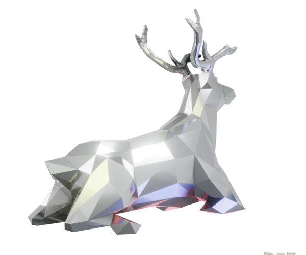 ArtStation - Reindeer 3D print model | Resources