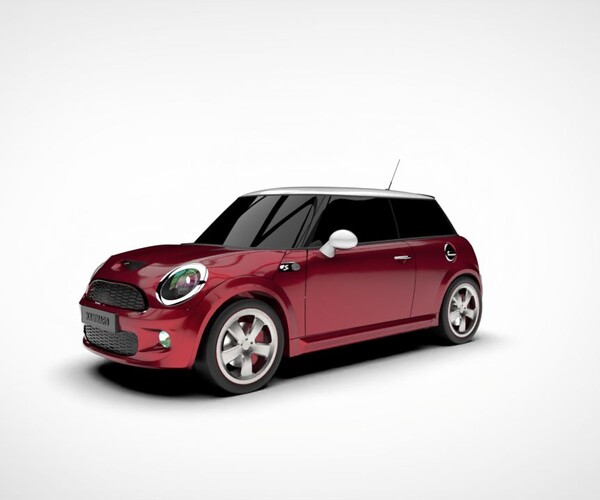 ArtStation - Mini Cooper S 3D Model | Resources