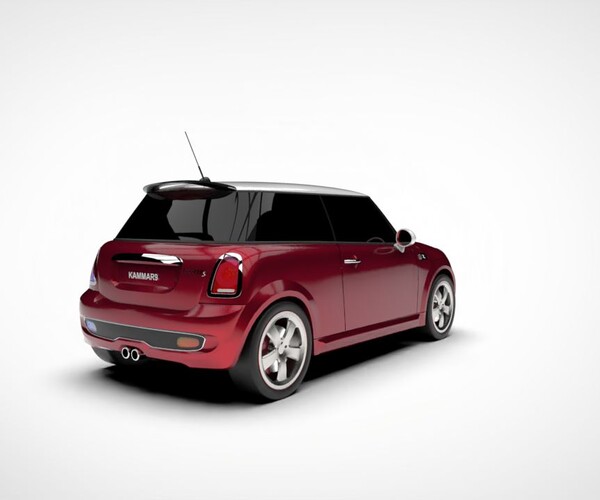 ArtStation - Mini Cooper S 3D Model | Resources