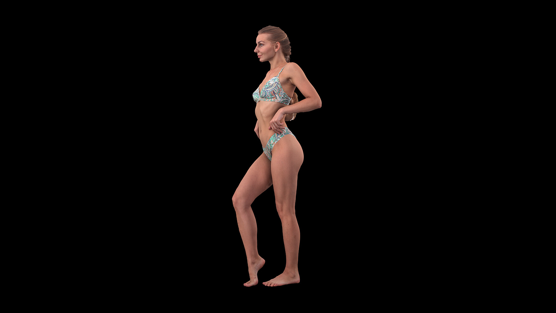 ArtStation - Raw Daily Pose Scan | Arina Shy Underwear | Resources