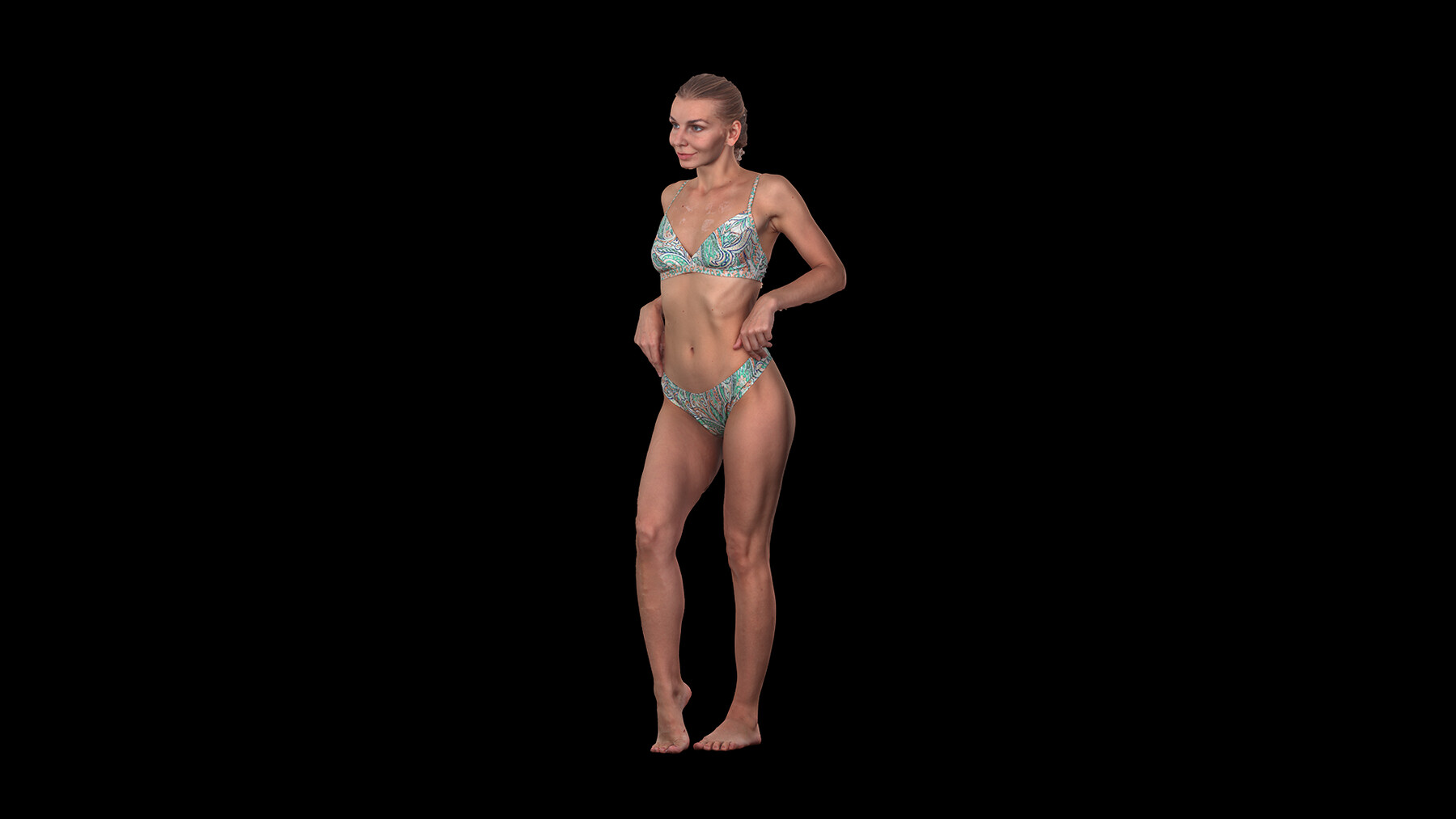 ArtStation - Raw Daily Pose Scan | Arina Shy Underwear | Resources