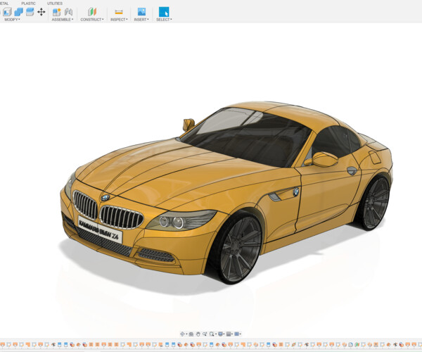 ArtStation - BMW Z4 3D car model | Resources