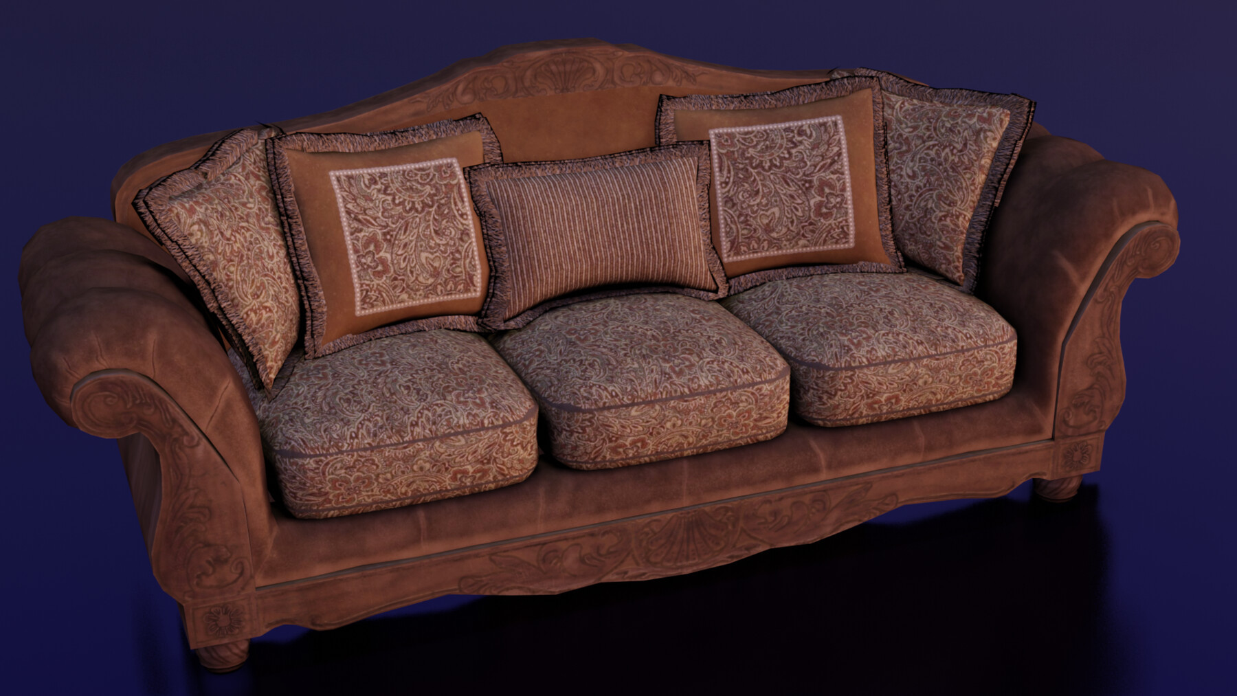 ArtStation - SOFA LOW POLY GAME READY | Game Assets