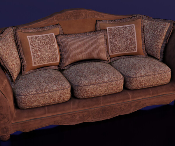 ArtStation - SOFA LOW POLY GAME READY | Game Assets