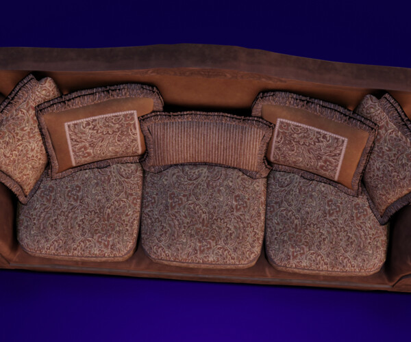 ArtStation - SOFA LOW POLY GAME READY | Game Assets