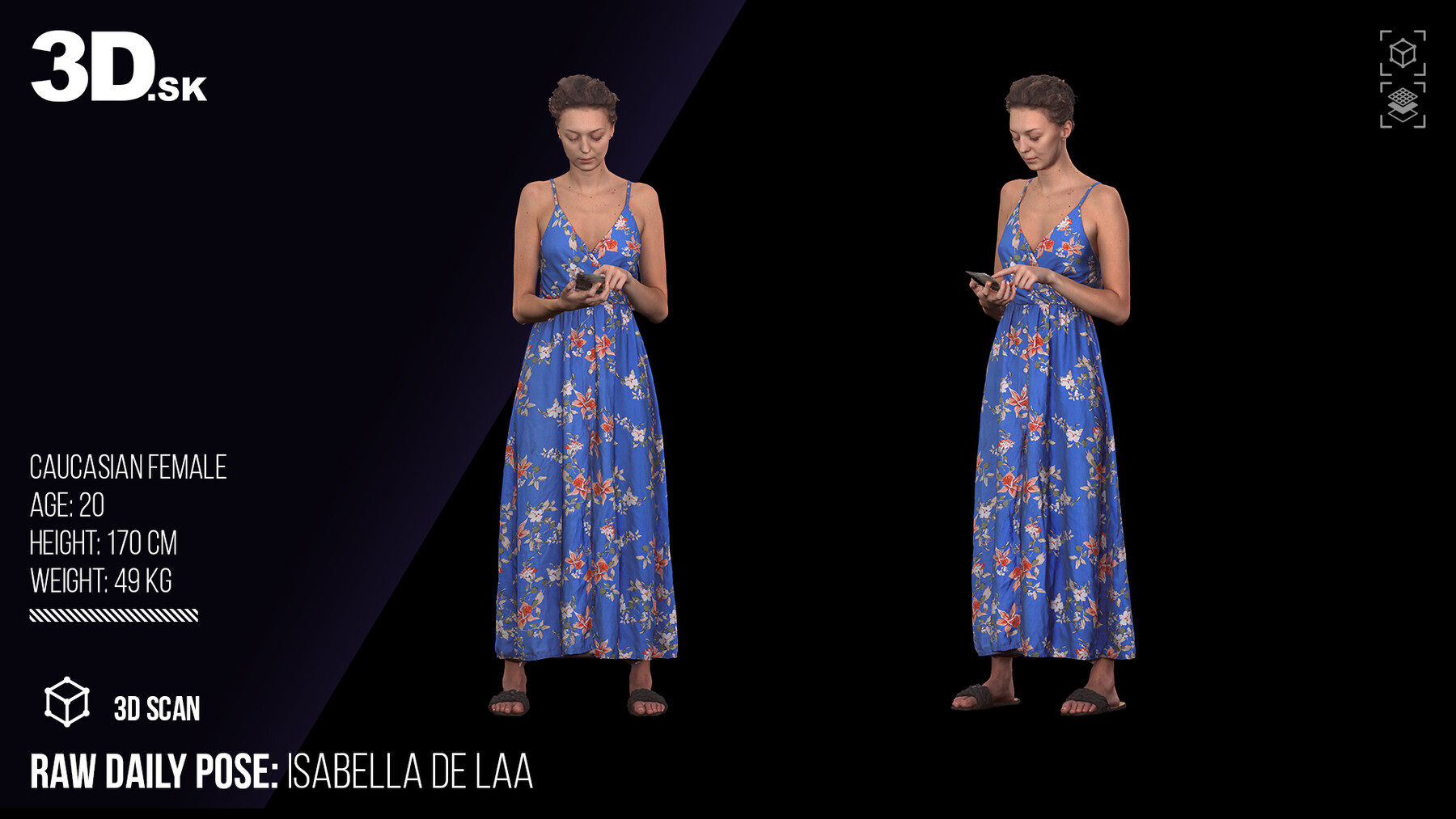 ArtStation - Raw Daily Pose | Isabella De Laa Dressed Mobile | Resources