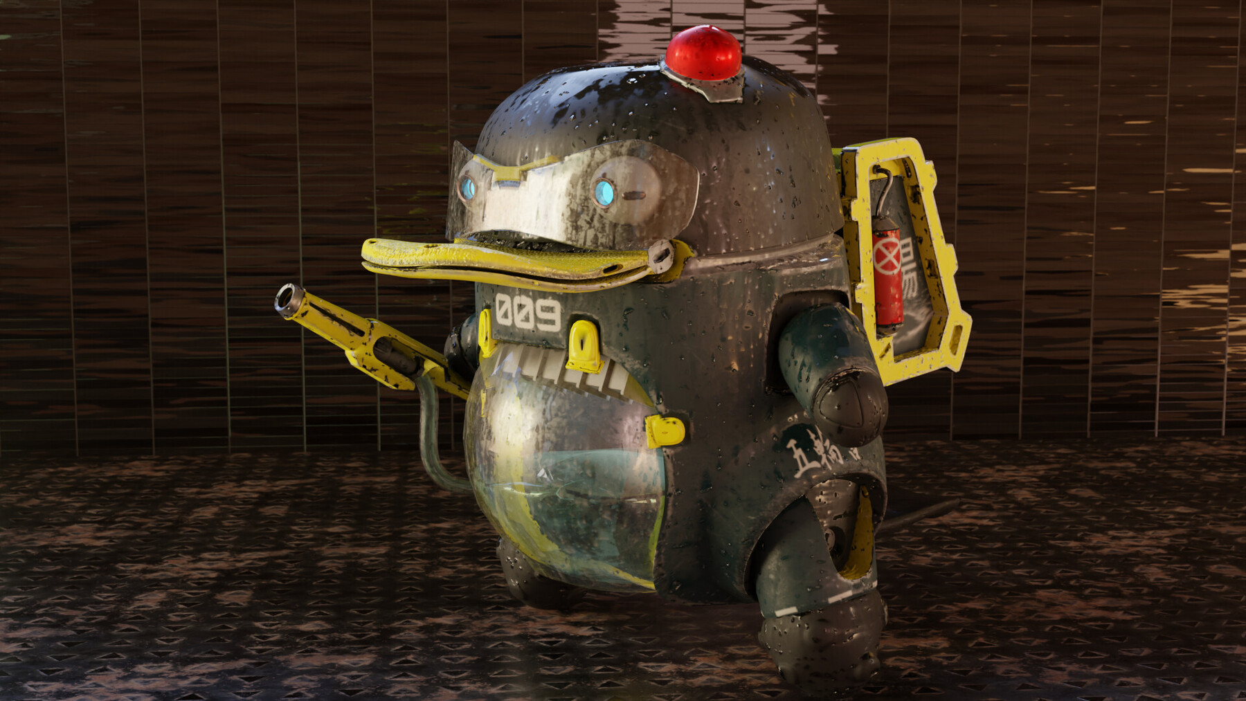 ArtStation - Robo Agent P | Game Assets