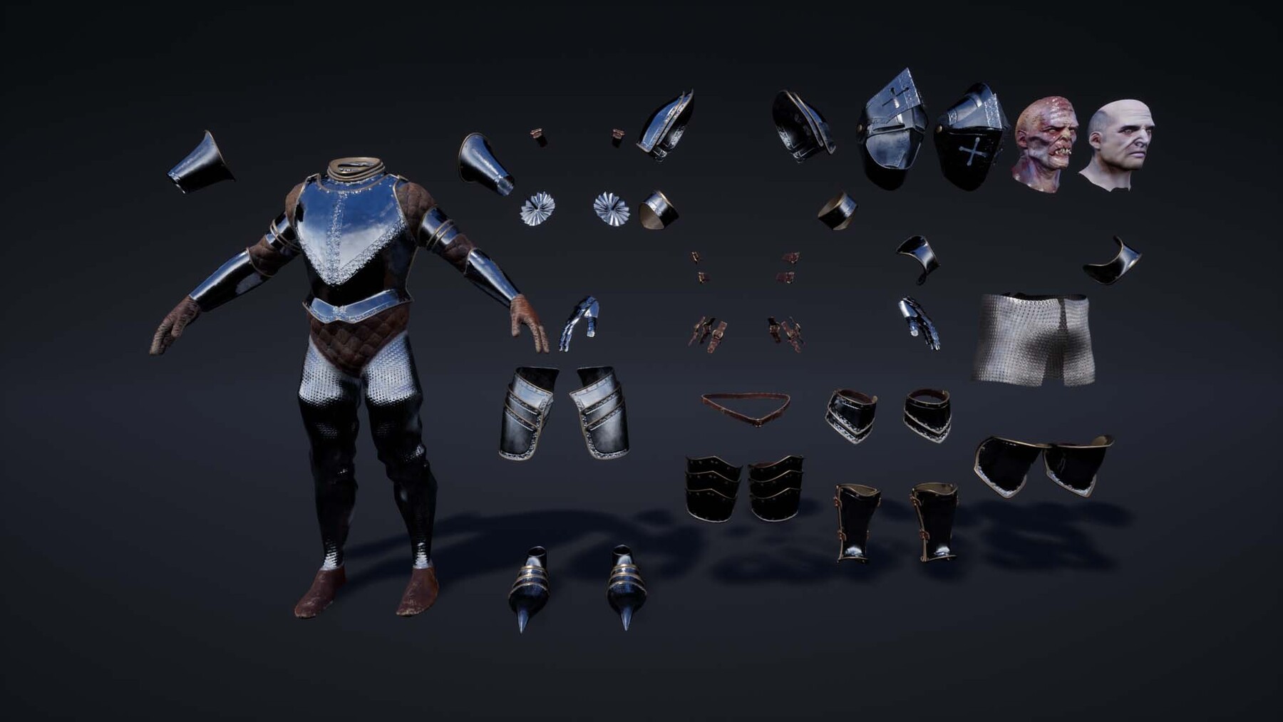 ArtStation - Knights (Pack) | Game Assets