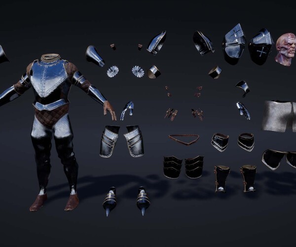 ArtStation - Knights (Pack) | Game Assets