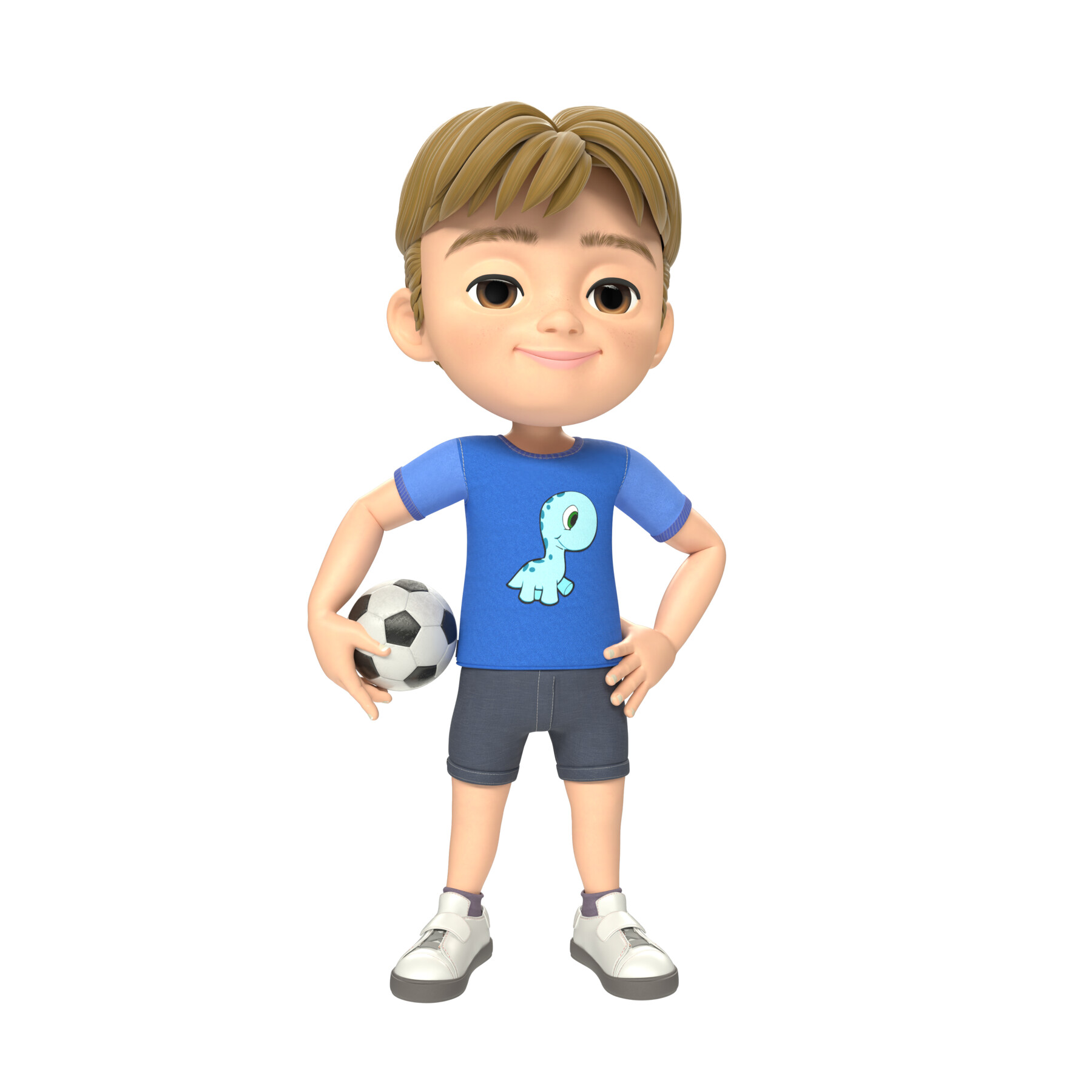 ArtStation - Julian cartoon character rigged | Game Assets