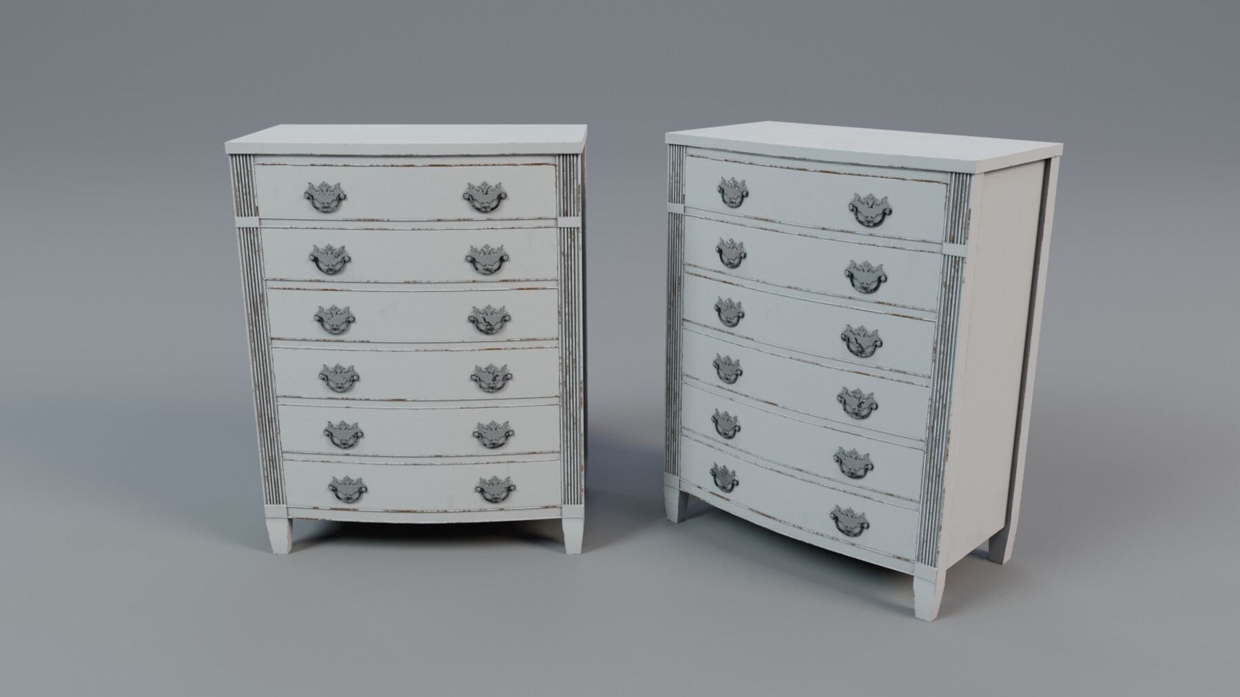 ArtStation - Dresser Set | Game Assets