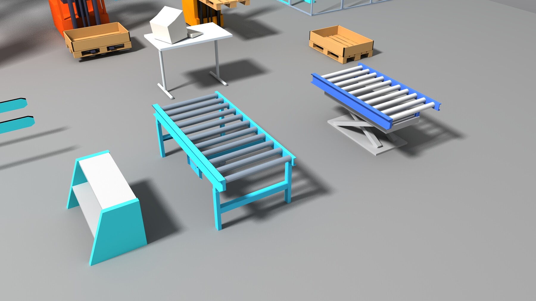 ArtStation - Conveyor stuff 3D model | Game Assets