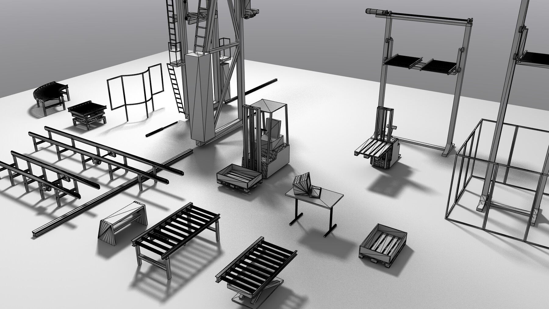 ArtStation - Conveyor stuff 3D model | Game Assets