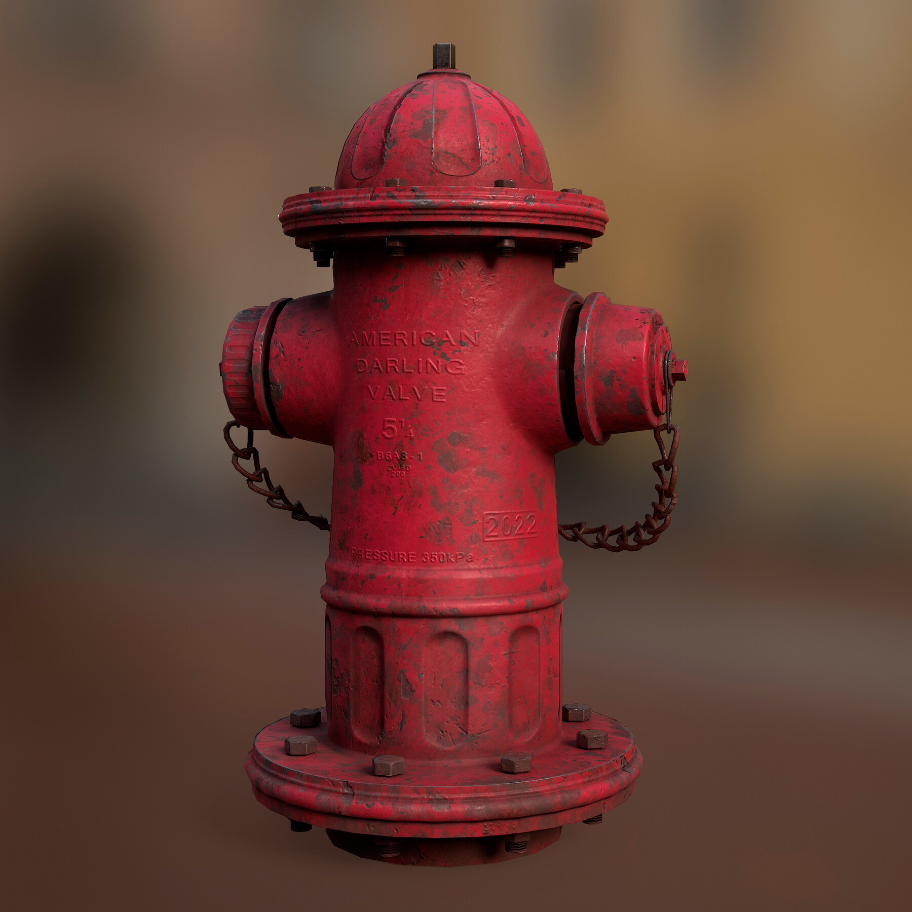 ArtStation - Fire Hydrant - PBR textures, Low Poly, Game Ready | Game ...
