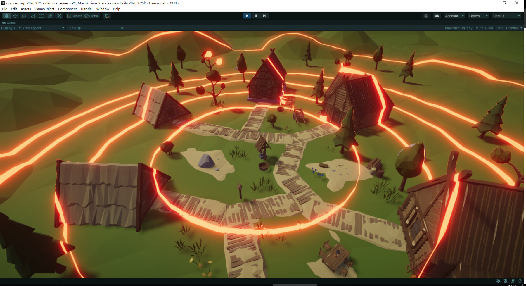 ArtStation - Unity VFX - Scanner Effect | Game Assets