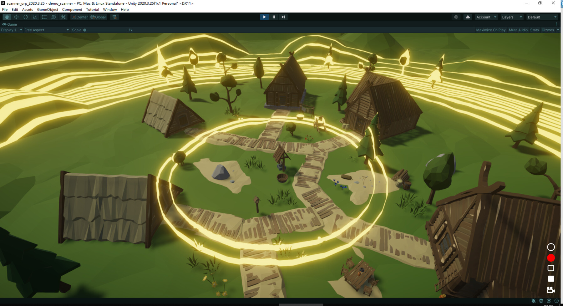 ArtStation - Unity VFX - Scanner Effect | Game Assets