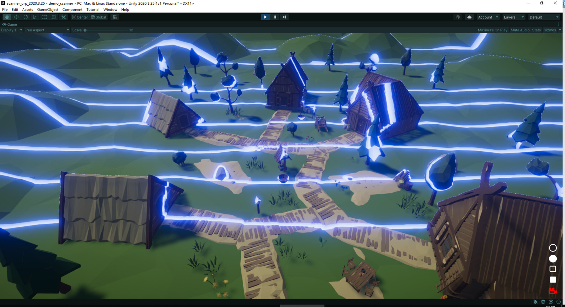 ArtStation - Unity VFX - Scanner Effect | Game Assets