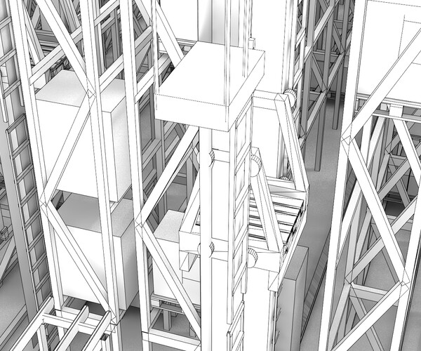 ArtStation - Storage 3D model | Game Assets