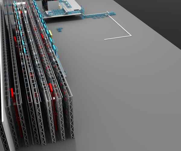 ArtStation - Warehouse storage 3D model | Game Assets