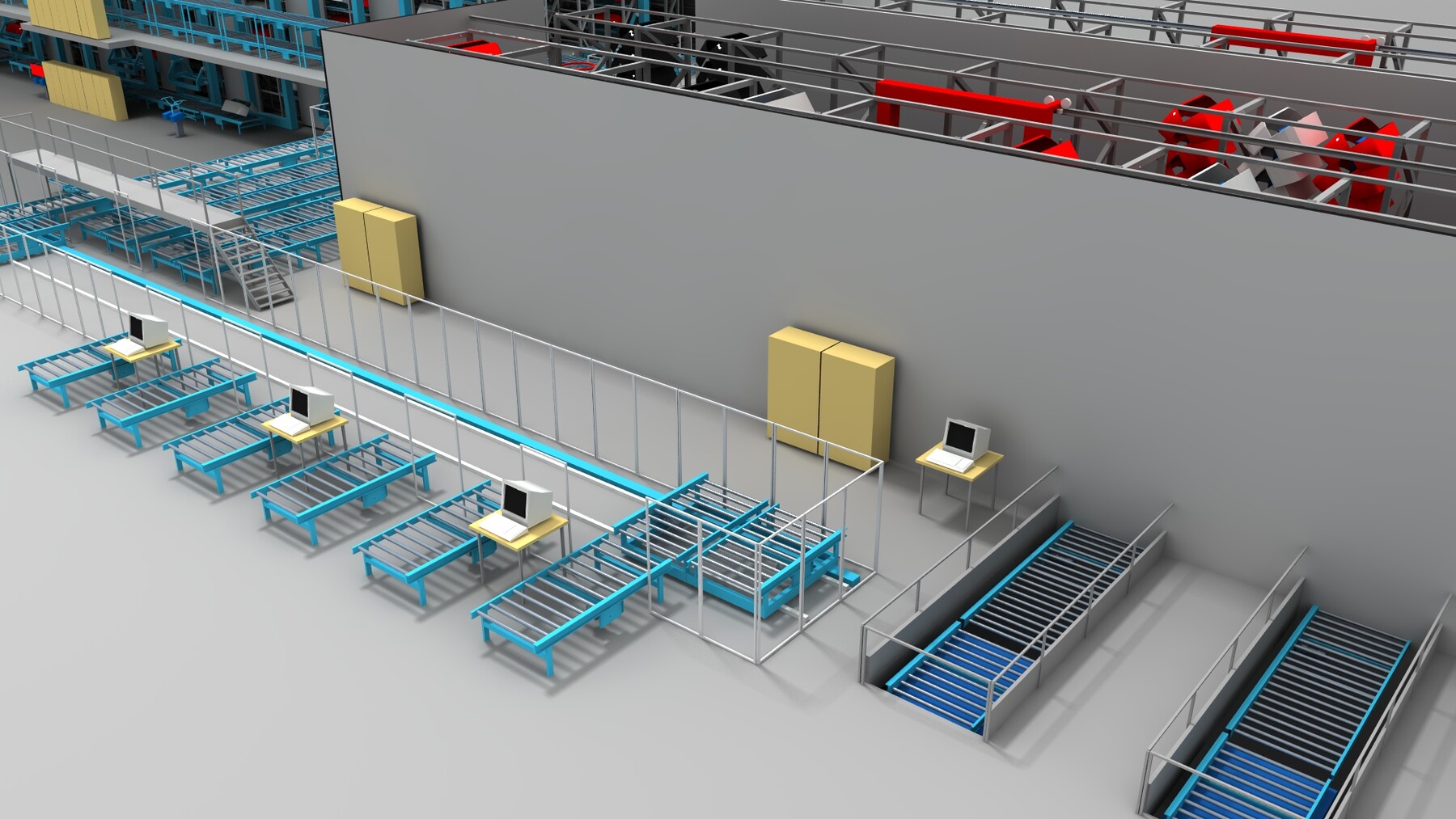 ArtStation - Warehouse storage 3D model | Game Assets