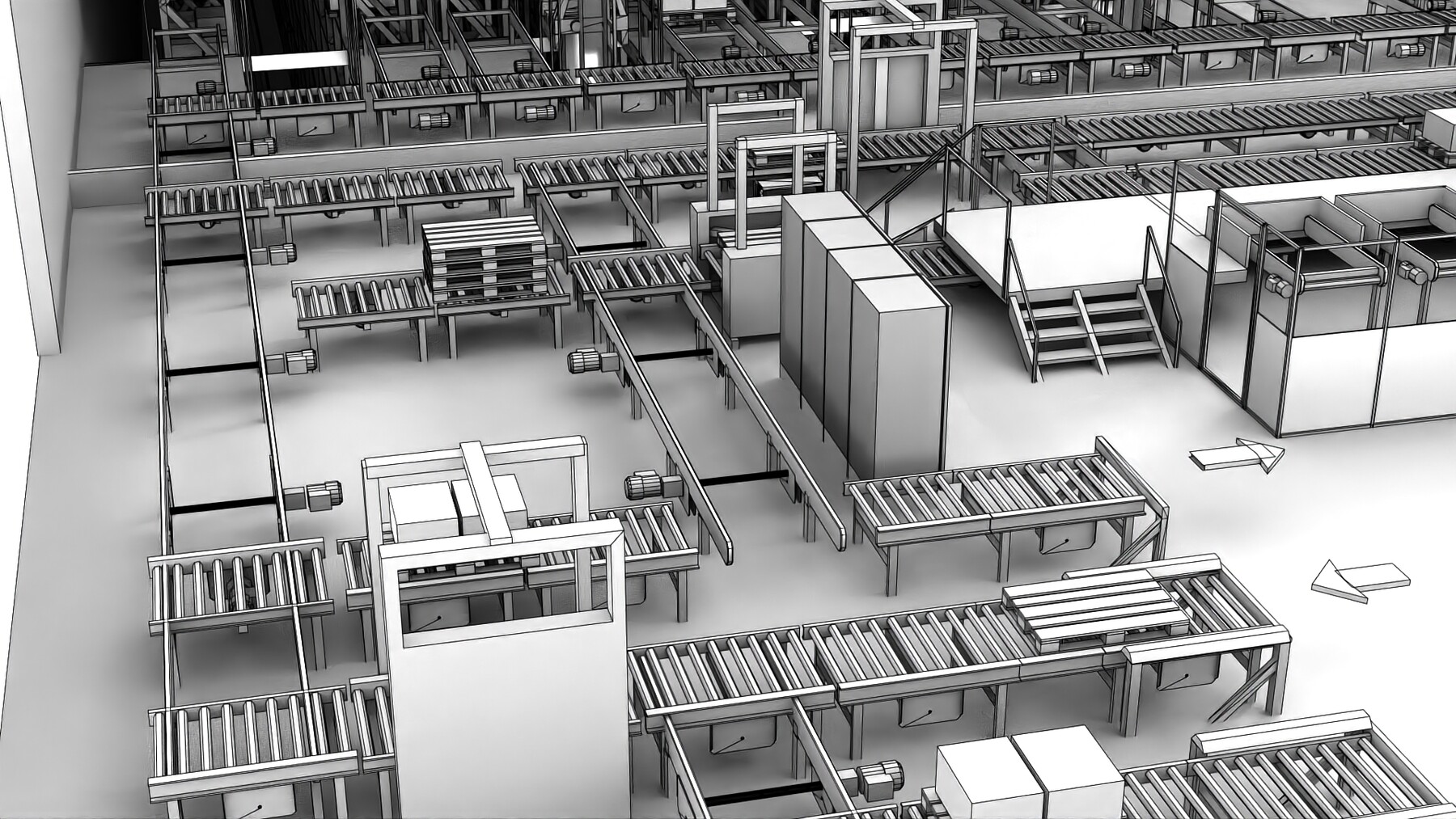 ArtStation - Warehouse storage 3D model | Game Assets