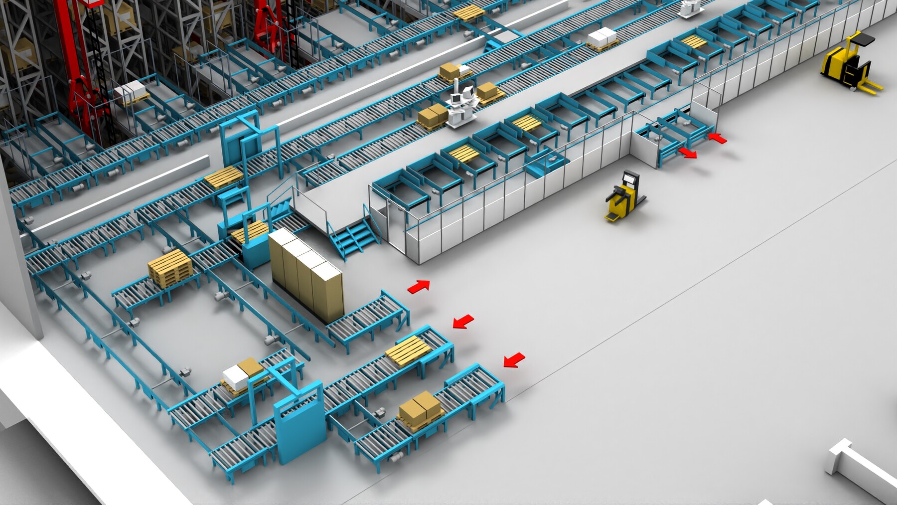 ArtStation - Warehouse storage 3D model | Game Assets