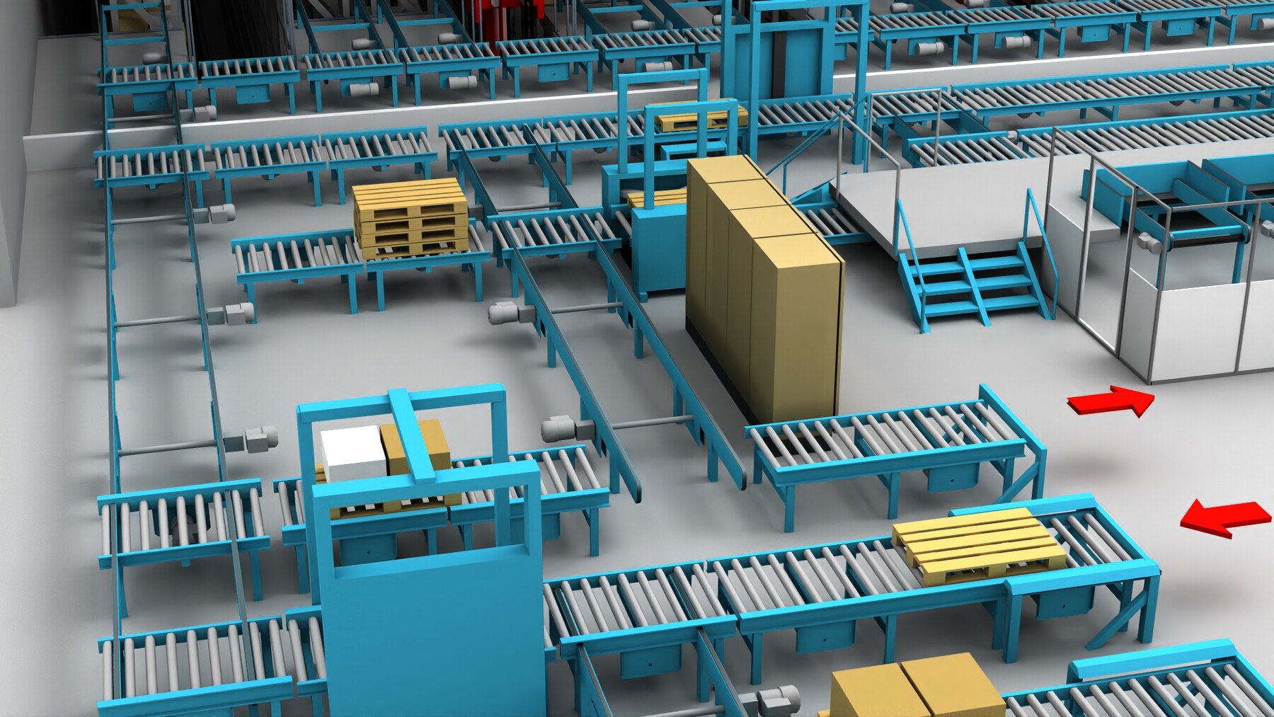 ArtStation - Warehouse storage 3D model | Game Assets