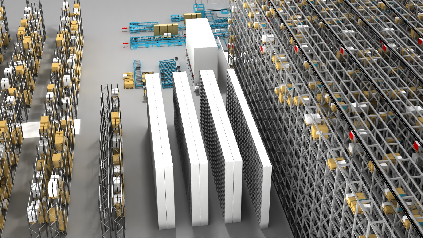 ArtStation - Warehouse storage 3D model | Game Assets