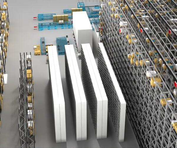 ArtStation - Warehouse storage 3D model | Game Assets