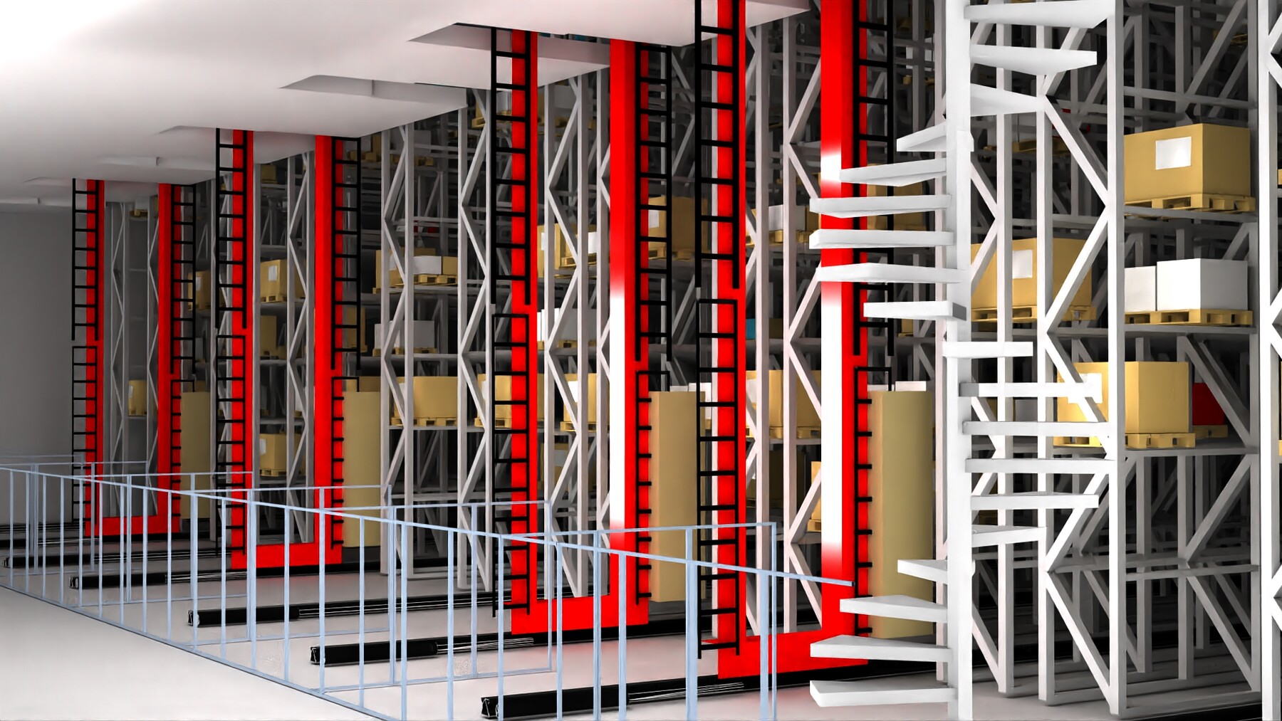 ArtStation - Warehouse storage 3D model | Game Assets