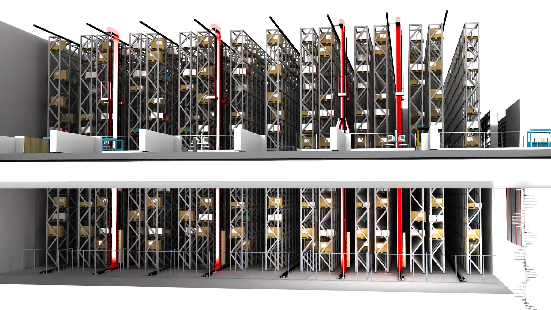 ArtStation - Warehouse storage 3D model | Game Assets