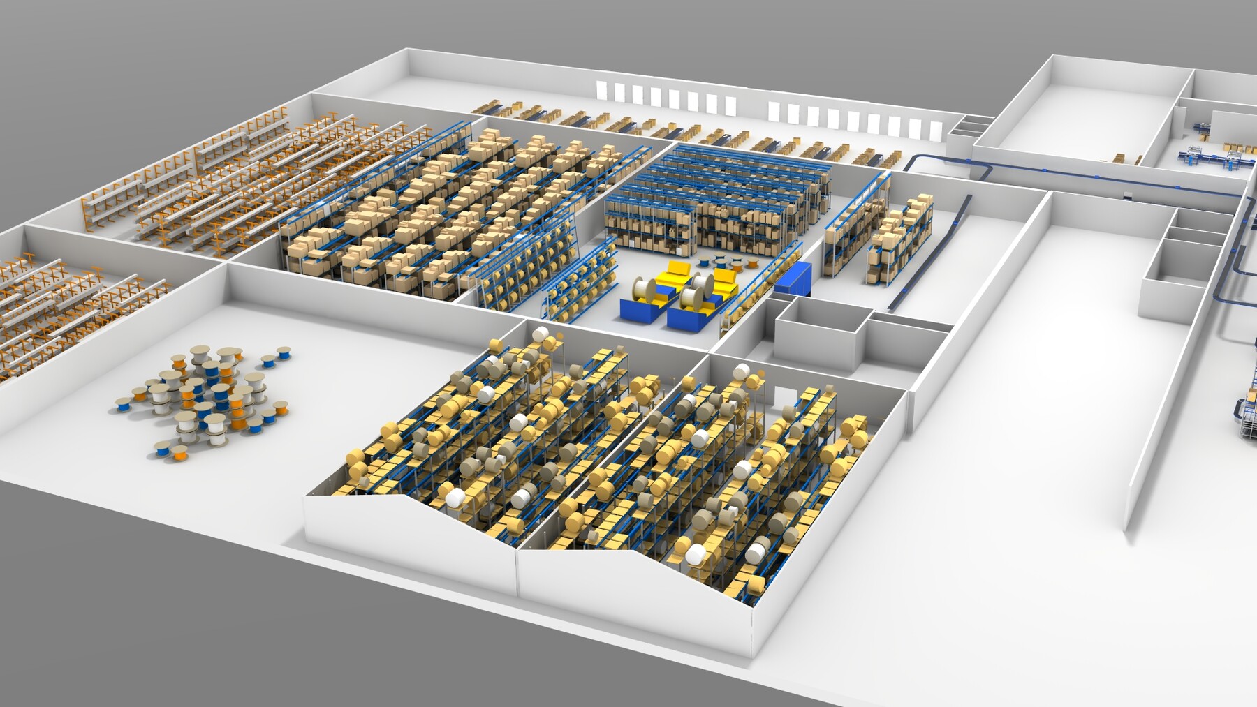 ArtStation - Sorting storage 3D model | Game Assets