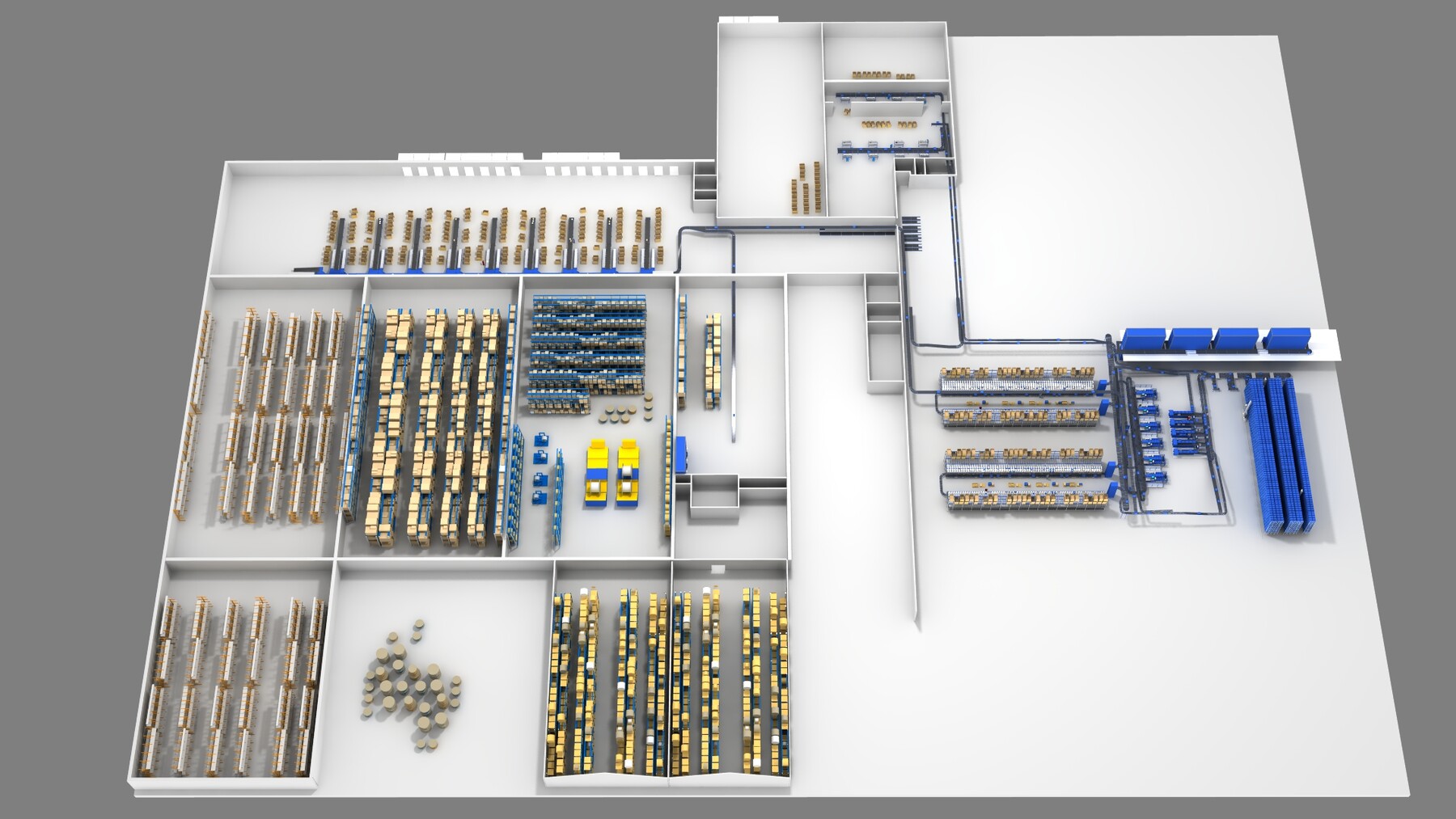 ArtStation - Sorting storage 3D model | Game Assets