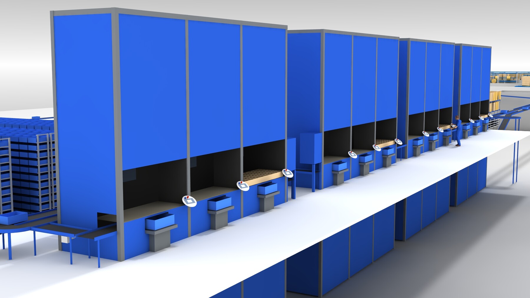 ArtStation - Sorting storage 3D model | Game Assets