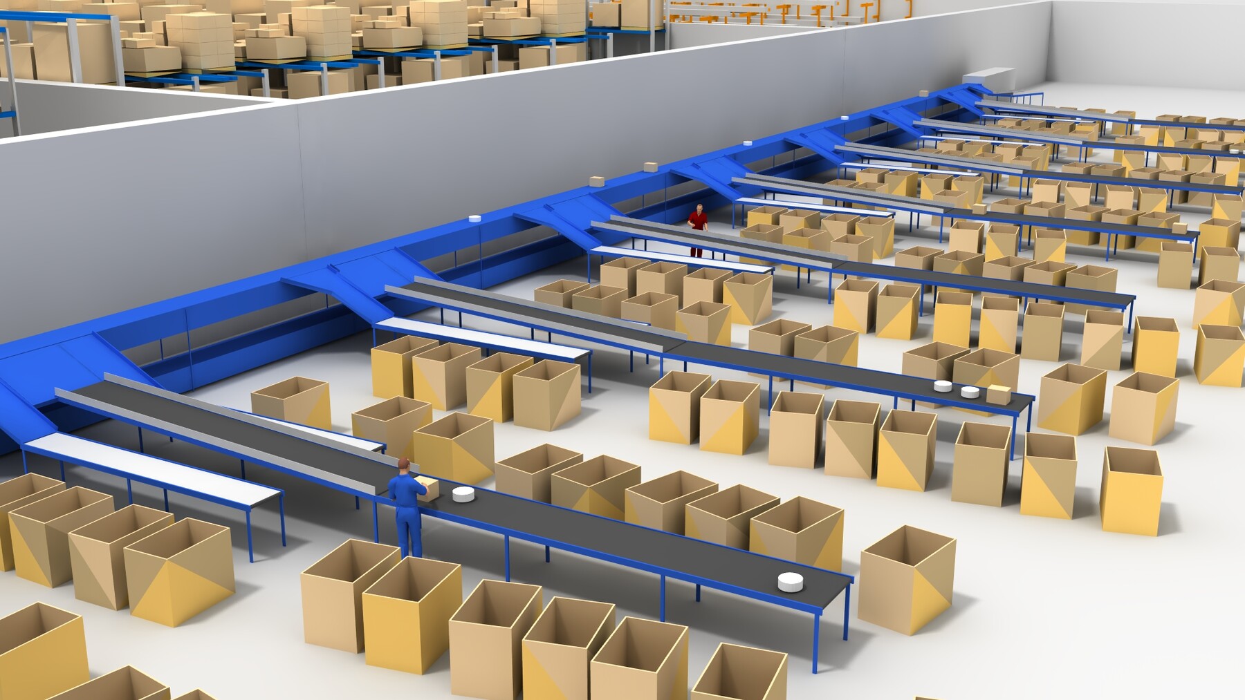 ArtStation - Sorting storage 3D model | Game Assets