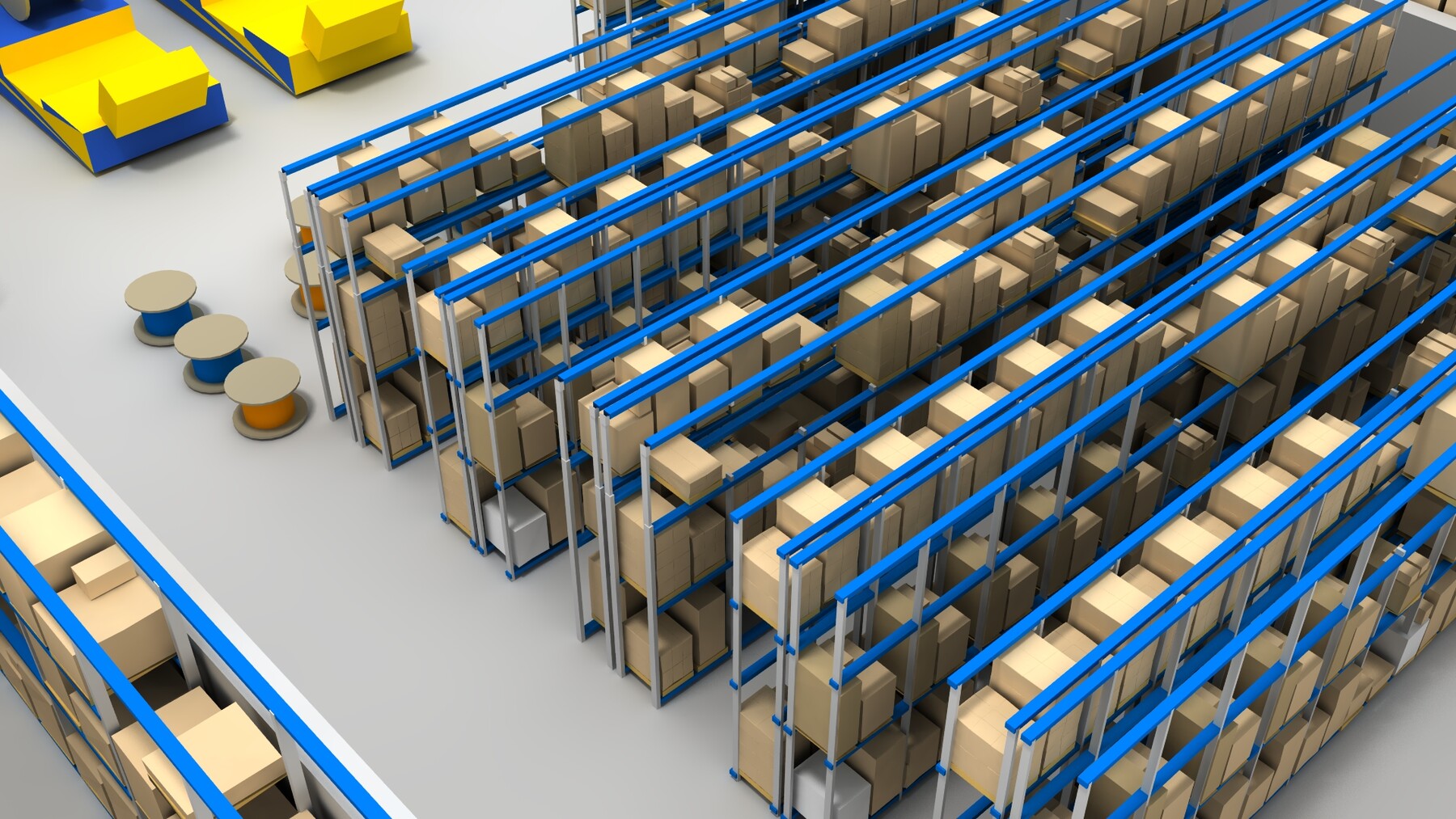 ArtStation - Sorting storage 3D model | Game Assets