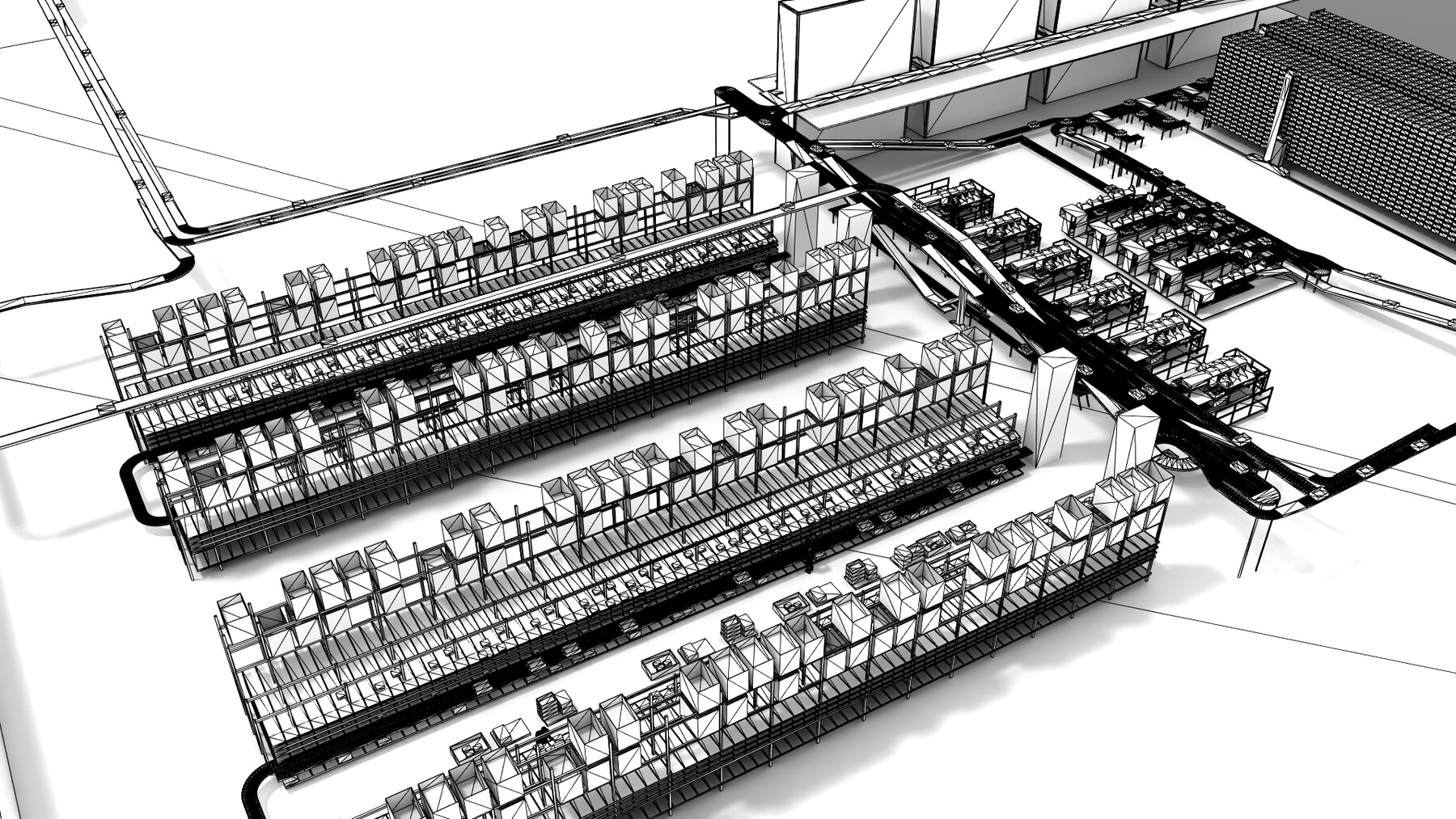 ArtStation - Sorting storage 3D model | Game Assets