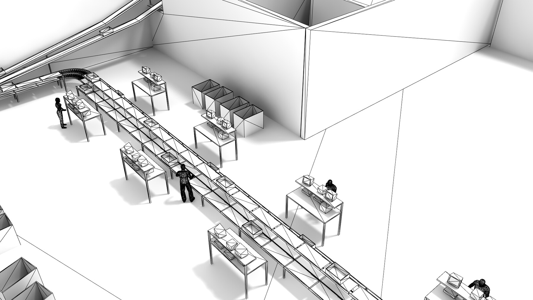 ArtStation - Sorting storage 3D model | Game Assets