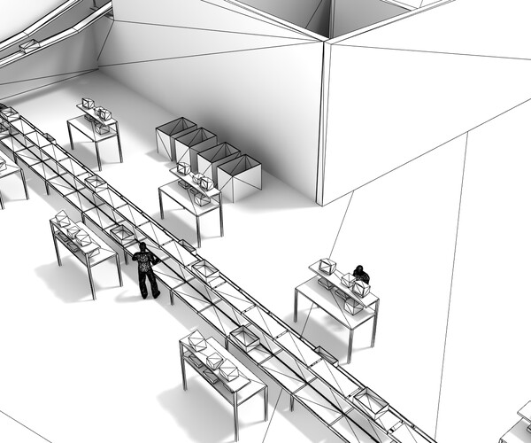 ArtStation - Sorting storage 3D model | Game Assets