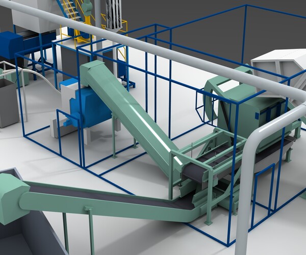 ArtStation - ARP industry 3D model | Game Assets