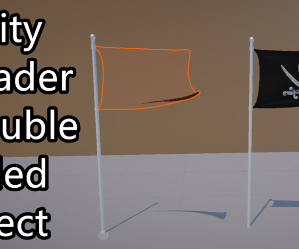 Artstation Unity Shader Double Sided Effect Game Assets