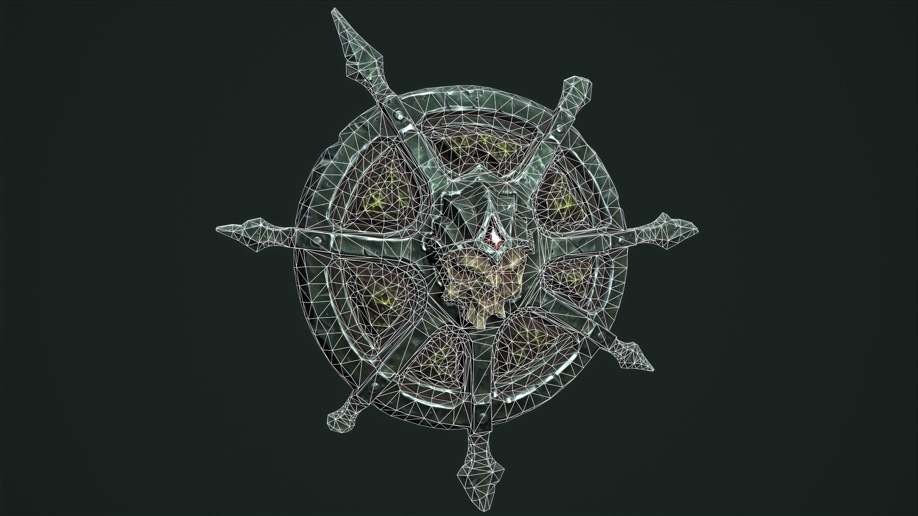 ArtStation - Undead shield | Game Assets