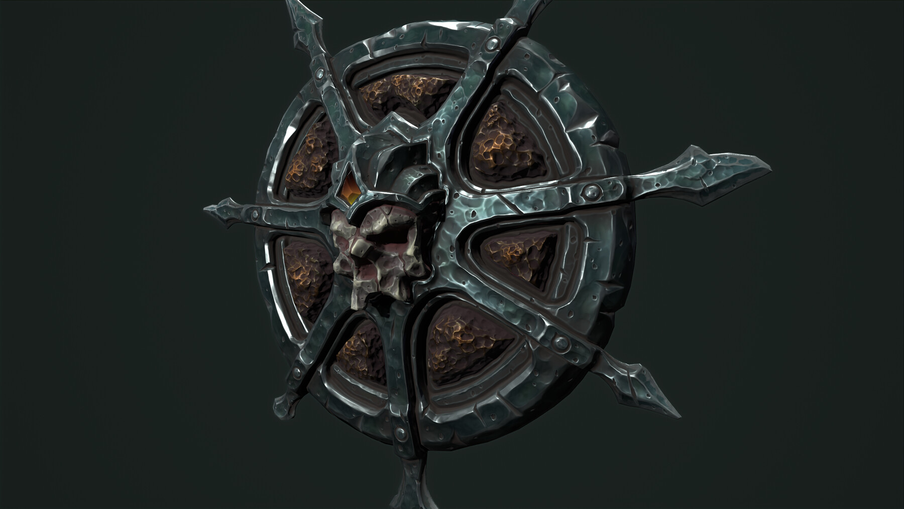 ArtStation - Undead shield | Game Assets