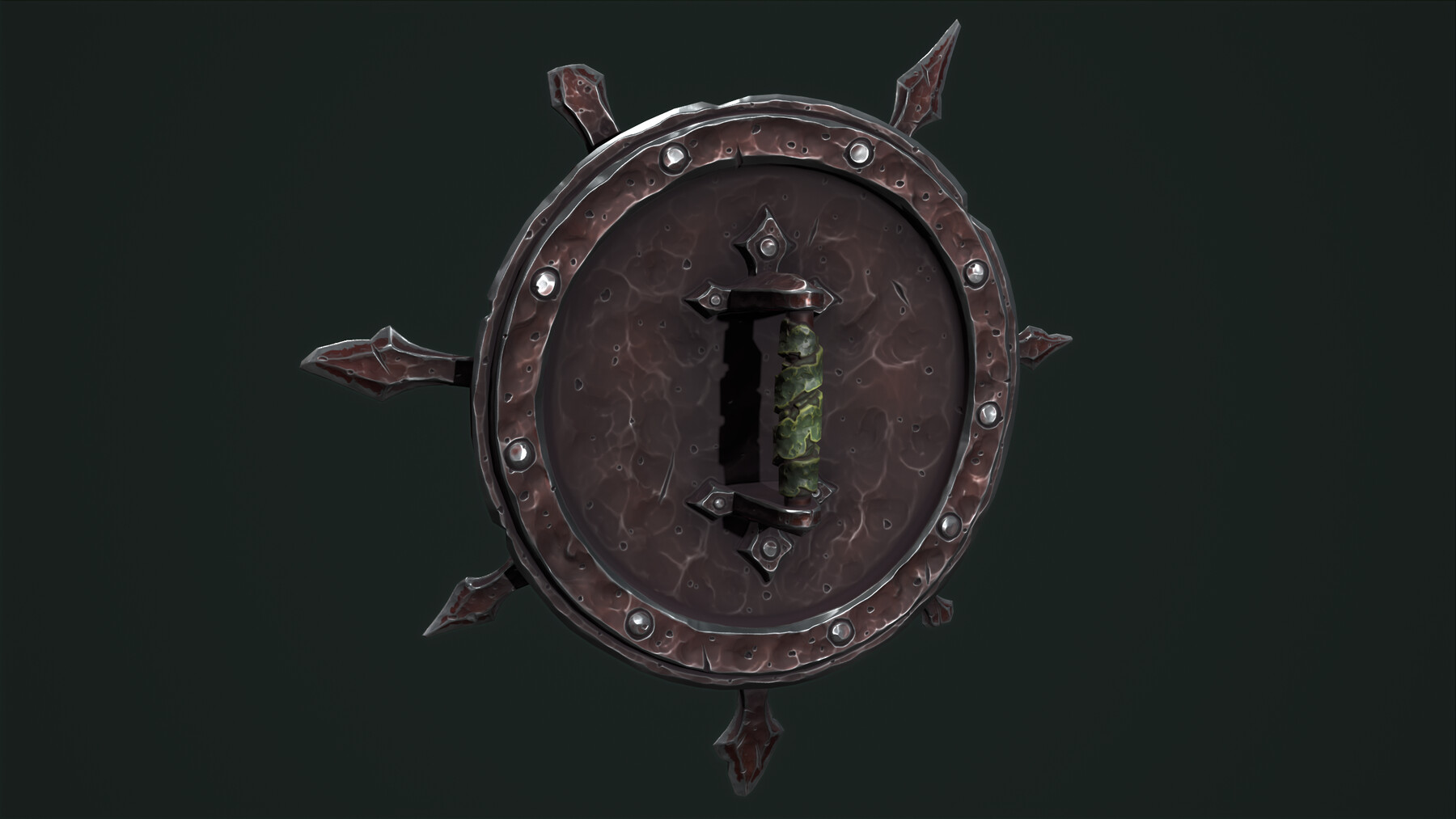 ArtStation - Undead shield | Game Assets