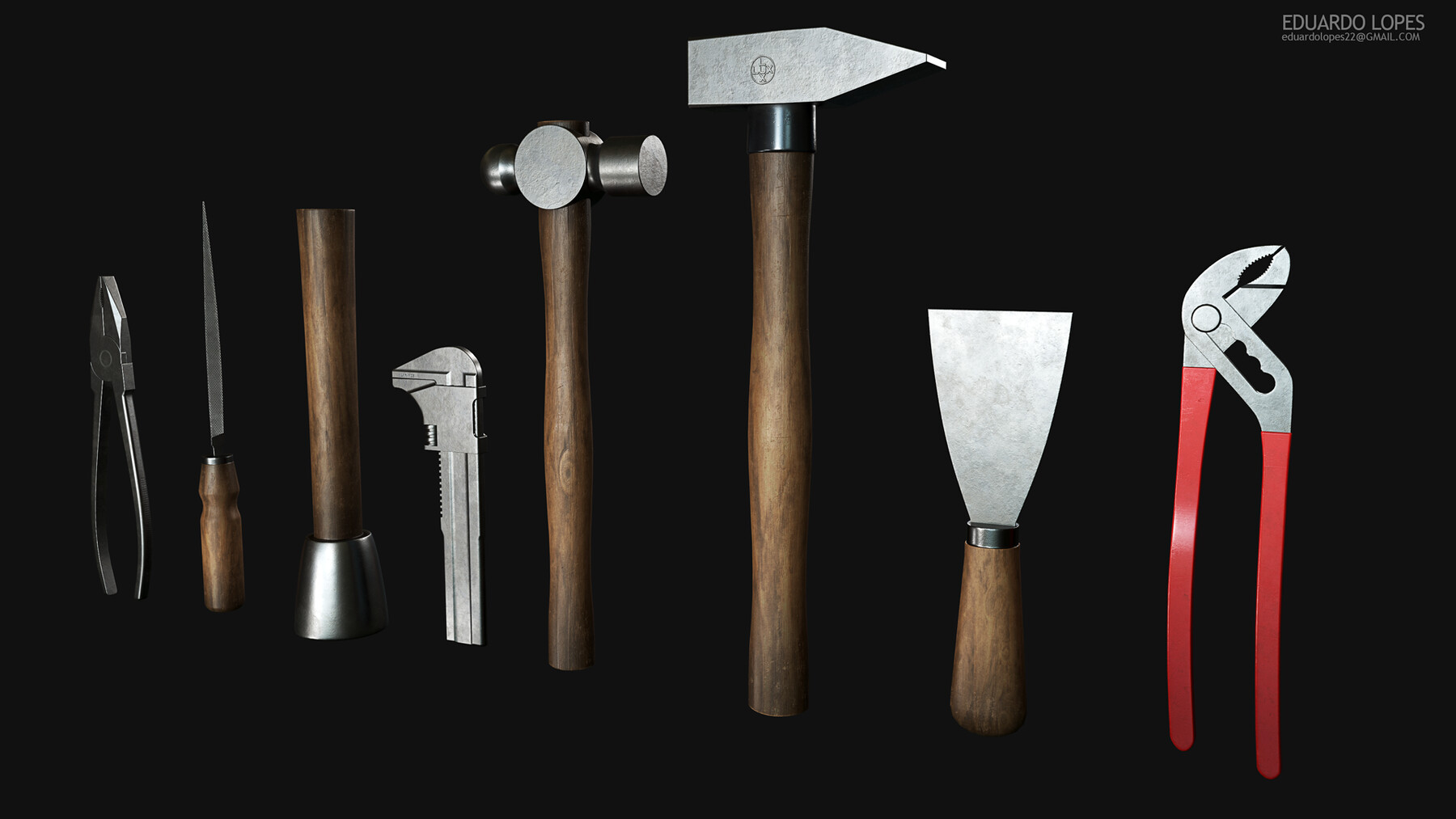 ArtStation - Hand Tools | Game Assets