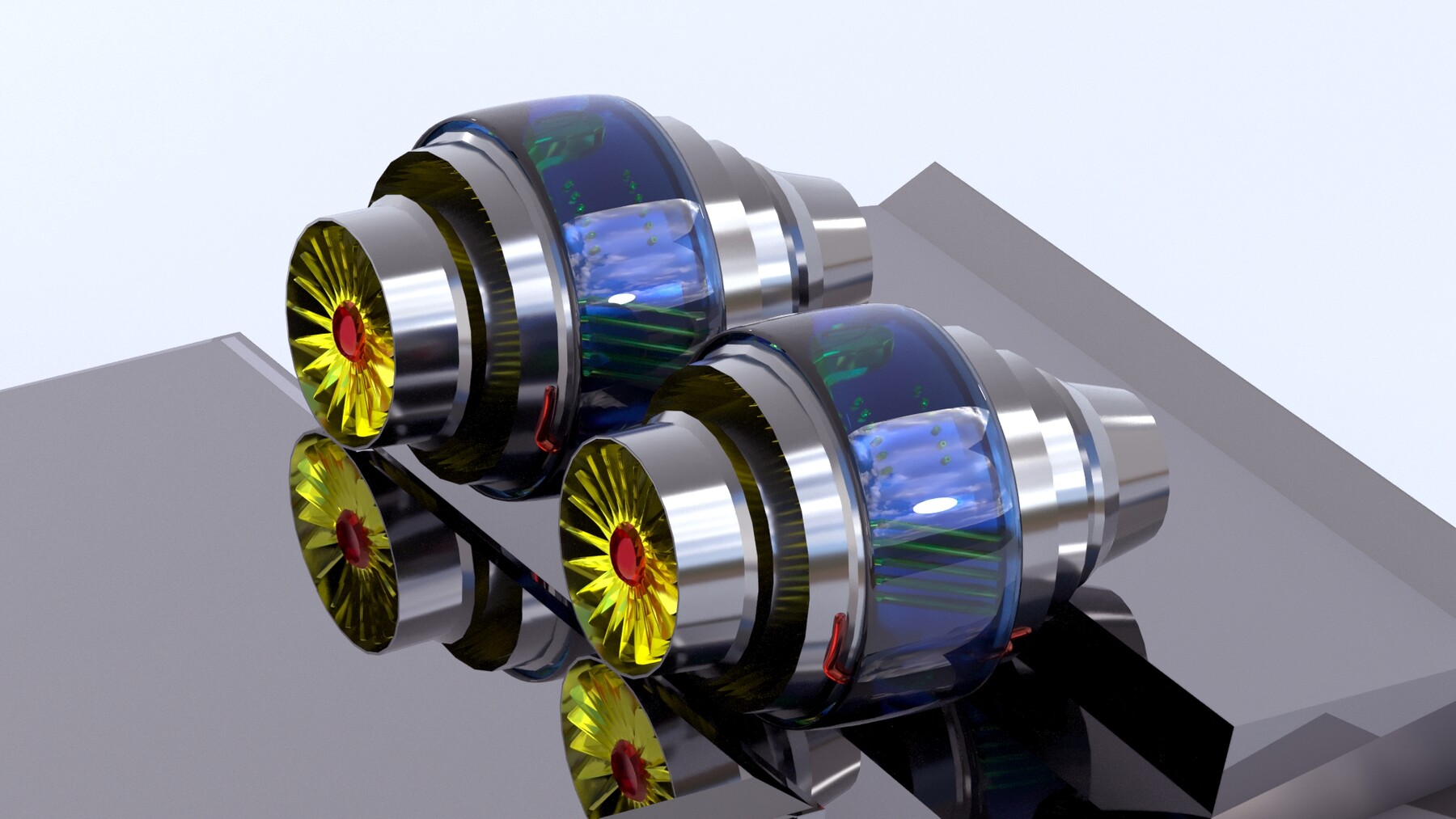 ArtStation - 3D model of Scifi jet car | Resources