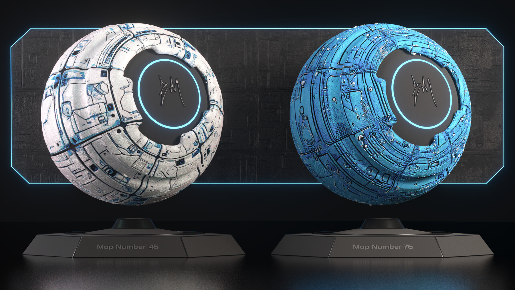 ArtStation - 200 Sci Fi Ai Displacement Map Pack | Resources