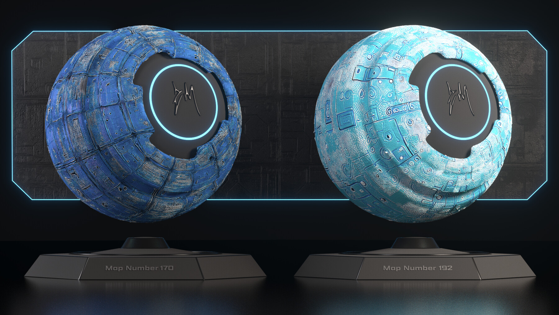 ArtStation - 200 Sci Fi Ai Displacement Map Pack | Resources